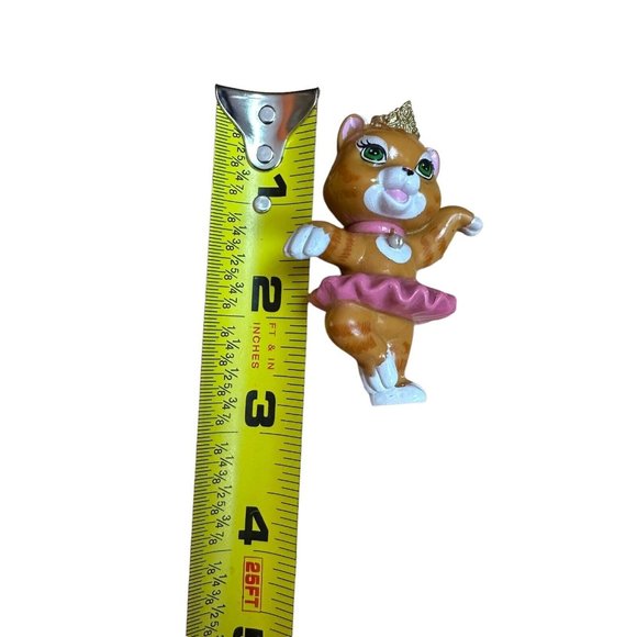 Mattel | Toys | Barbie Orange Tabby Cat Twyla Ballerina Figure Pvc Xmas ...